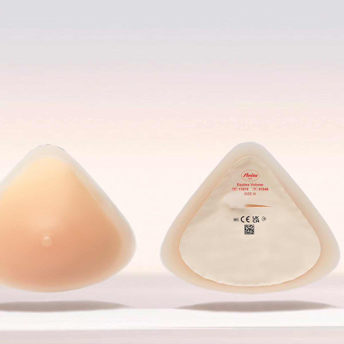 Anita- 1057X Equitex Volume Light breast form triangular – Faith Fitter ...